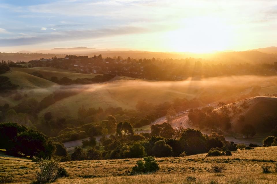 Sunrise Over Castro Valley | Shutterbug